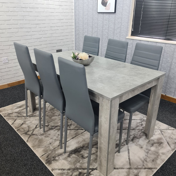 Ebern Designs Britthany 6 - Person Dining Set | Wayfair.co.uk