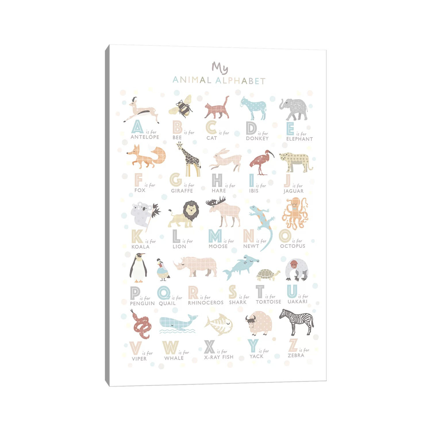 Maturi Neutral Animal Alphabet | Wayfair.co.uk