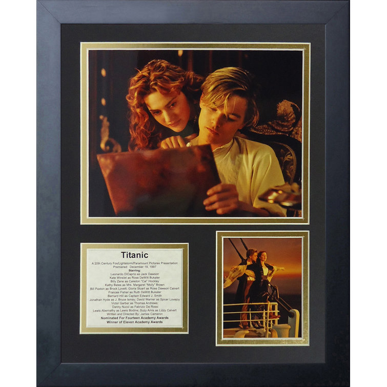Legends Never Die Titanic Picture Frame Memorabilia | Wayfair