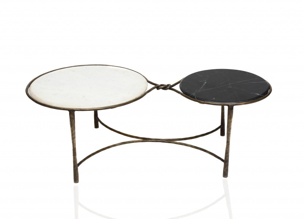 Orren Ellis Mid Century Dual Rim Coffee Table | Wayfair