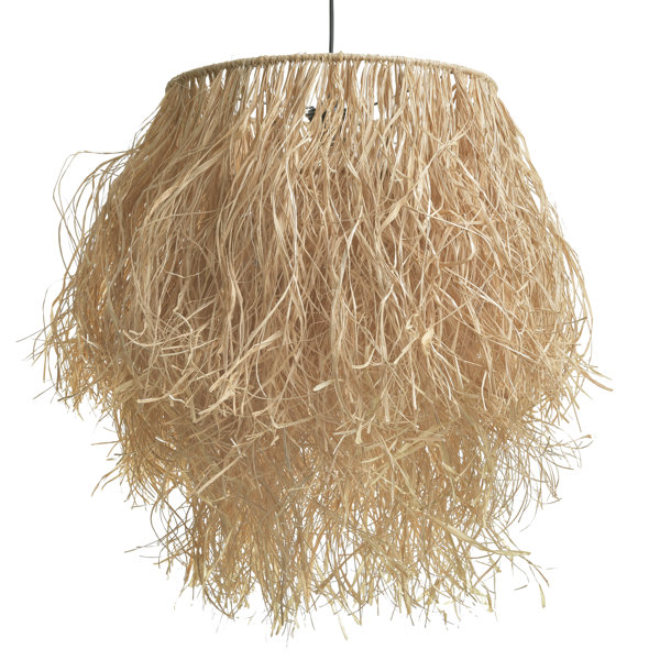 House of Hampton JUTE CEILING LUMINAIRE NATURAL F40?65/135 | Wayfair.co.uk