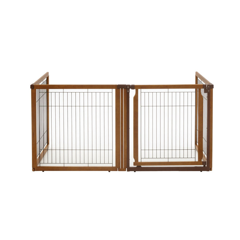 Richell Convertible Elite 4 Panel Pet Gate & Reviews | Wayfair