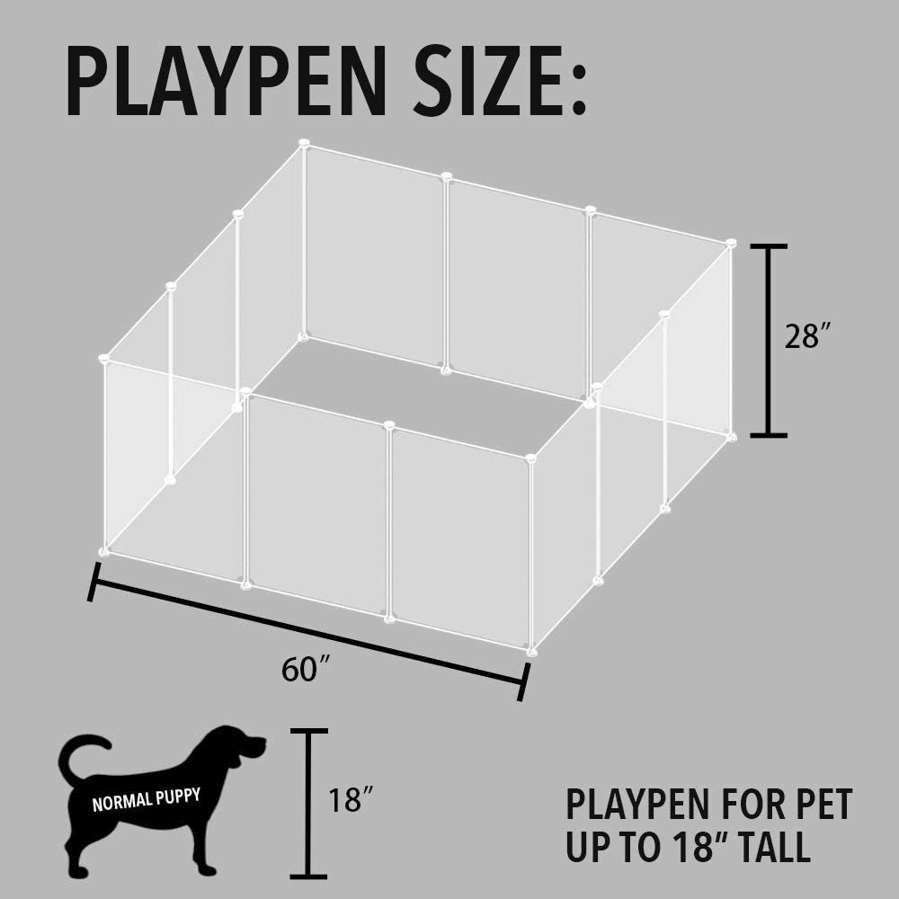 Allisandro Transparent Pet Pen & Reviews | Wayfair