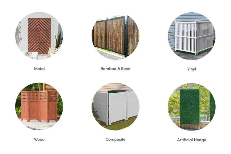 Outdoor Privacy Screens for Every Yard | Wayfair