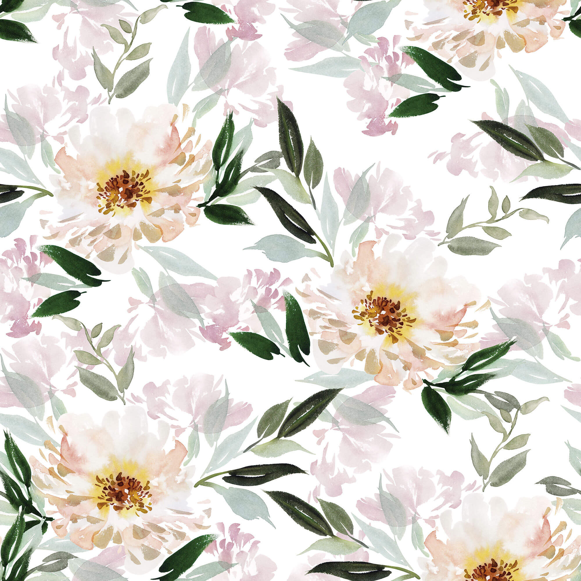 Winston Porter Ilyne Peel & Stick Floral Wallpaper | Wayfair