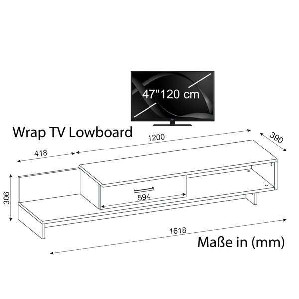 Symple Stuff TV Stand | Wayfair.co.uk