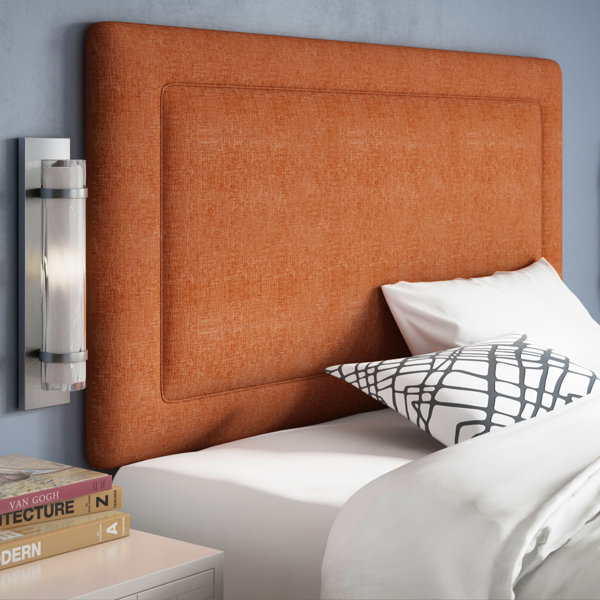 Mercury Row® Rowberrow Upholstered Panel Headboard & Reviews | Wayfair