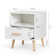 Norden Home Cular Manufactured Wood Bedside Table & Reviews | Wayfair.co.uk