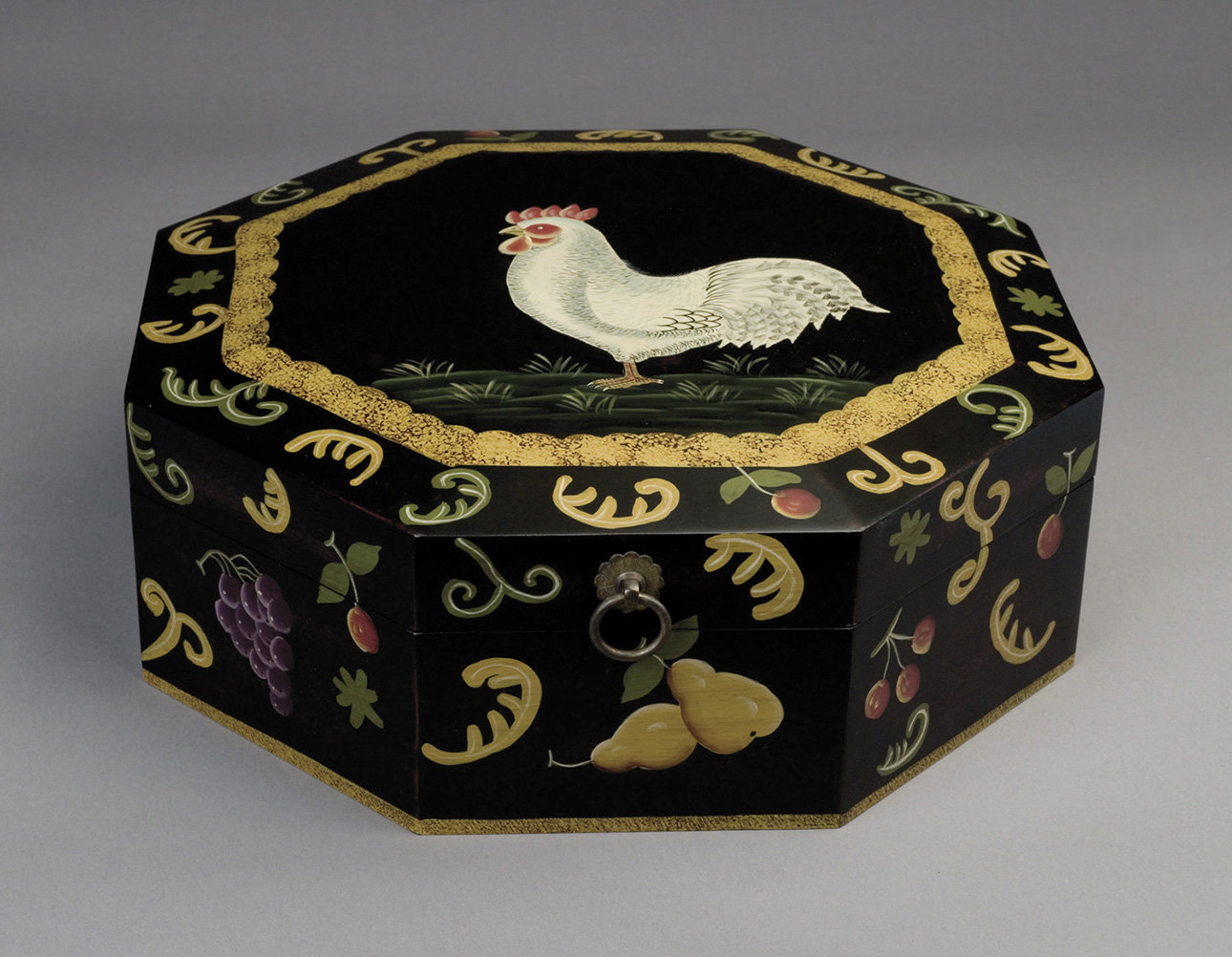 AA Importing Rooster Octagonal Decorative Box | Wayfair