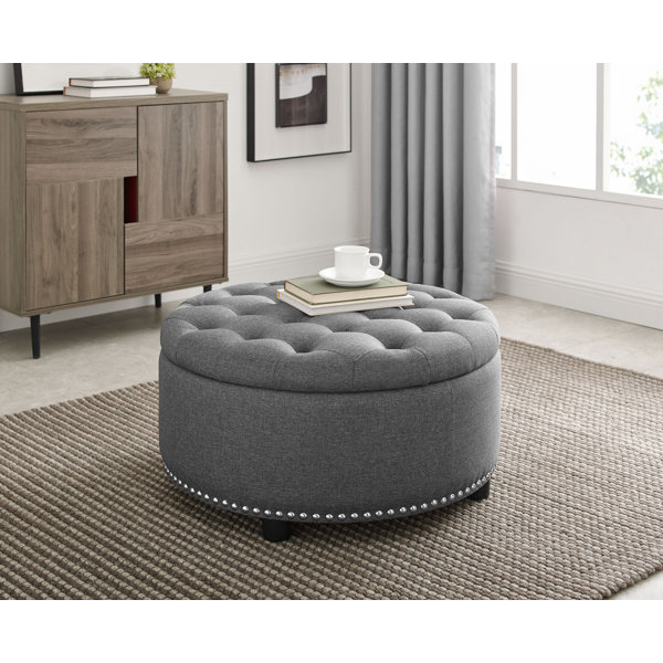 30 Inch Round Ottoman | Wayfair