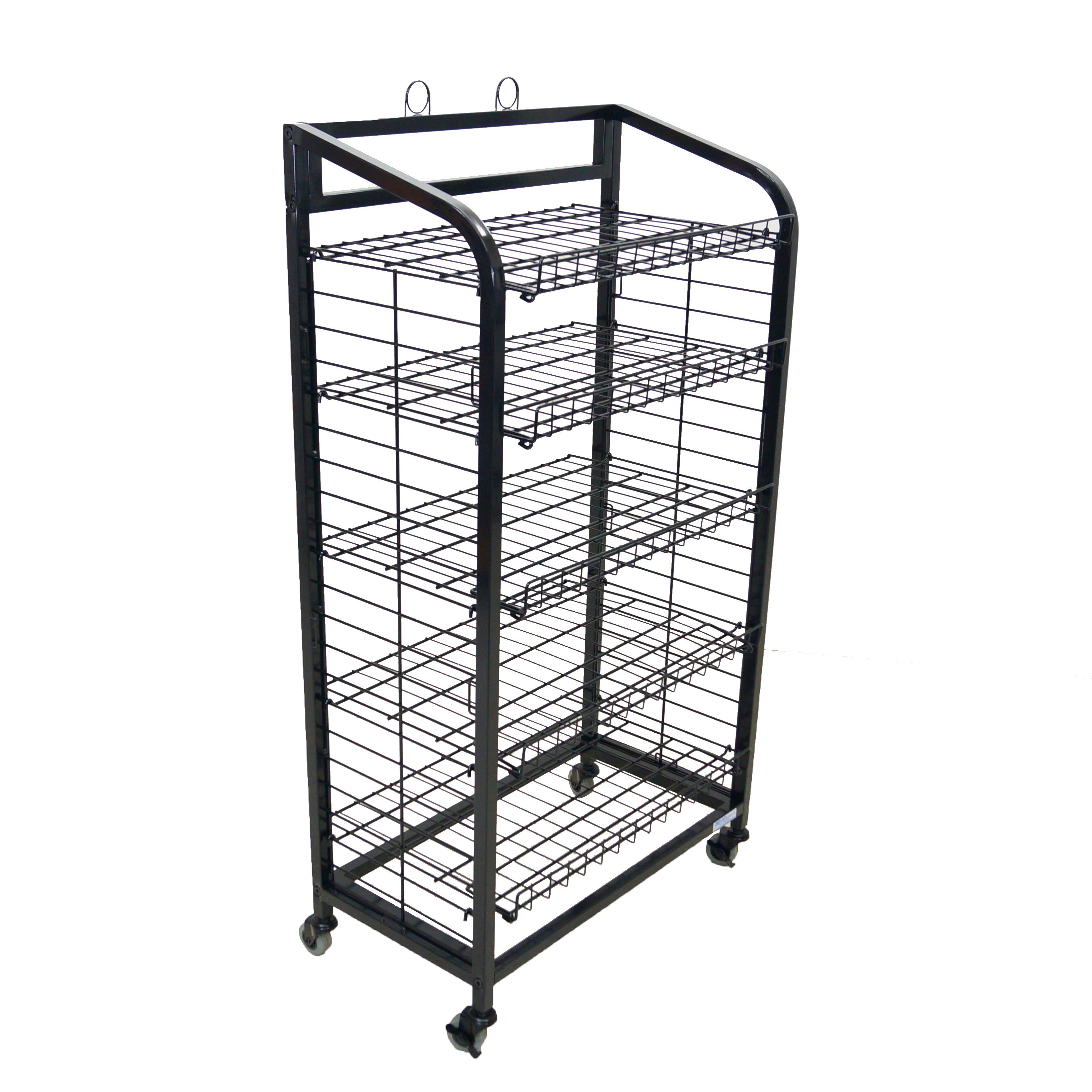 Mobile Merchandisers 5 Shelf Merchandiser | Wayfair