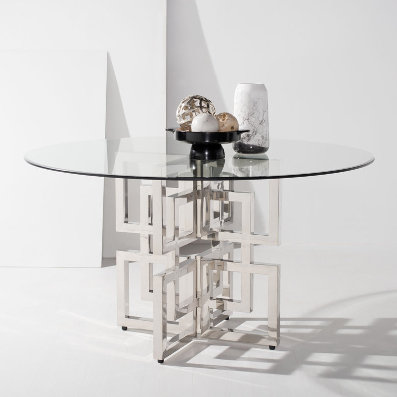 SafaviehCouture Harlan Dining Table & Reviews | Wayfair