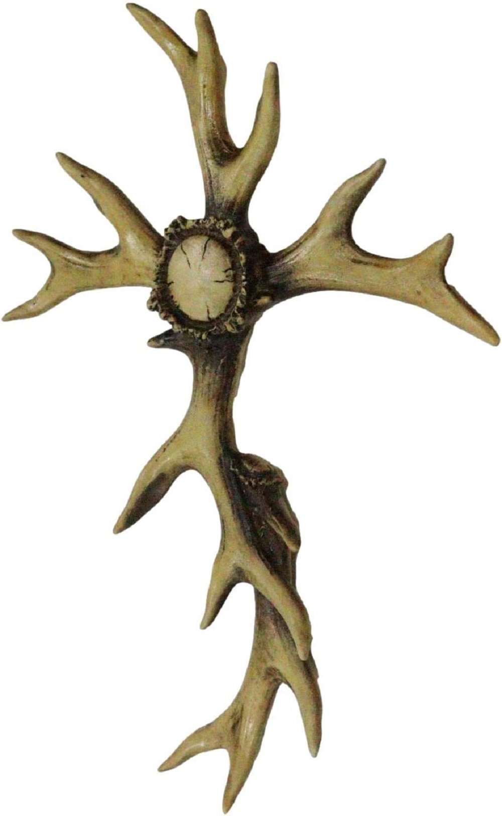 Loon Peak® Stag Elk Deer Bone Antlers Figurine | Wayfair