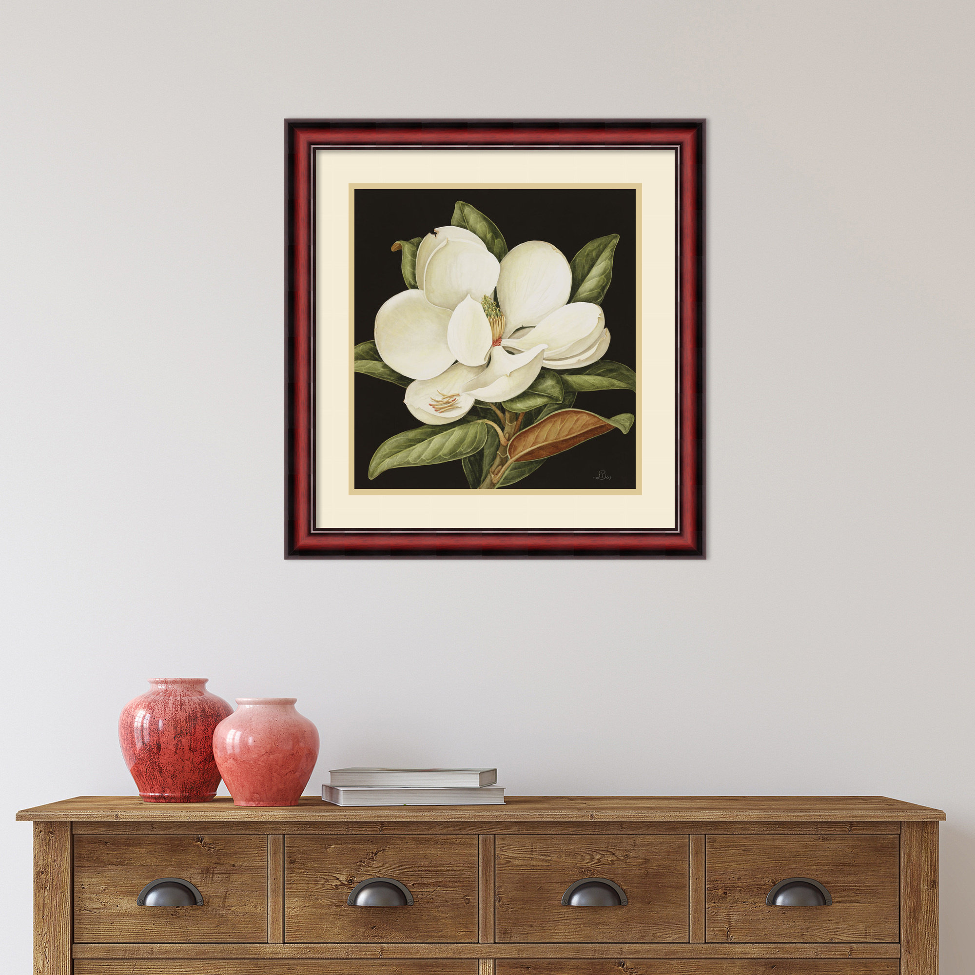 Darby Home Co Magnolia Grandiflora, 2003 by Jenny Barron - Picture ...