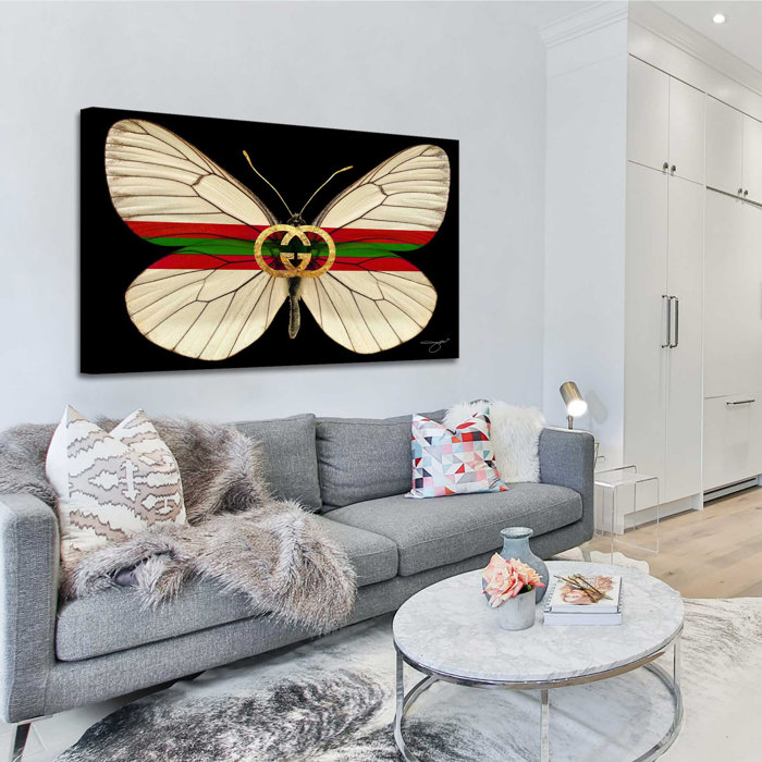 Mercer41 Gucci Butterfly (Horizontal) by By Jodi - Graphic Art ...