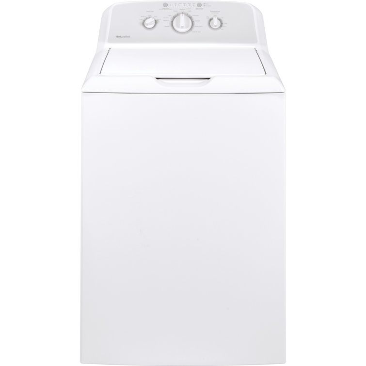 Hotpoint 3.8 Cubic Feet Cu. Ft. Top Load Washer in White & Reviews ...