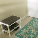 Beachcrest Home Vogt Handmade Tufted Blue Area Rug & Reviews | Wayfair