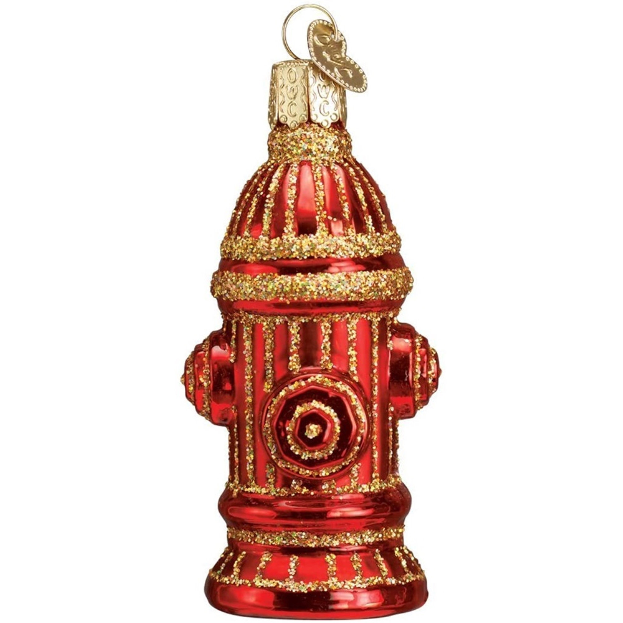 Old World Christmas Fire Hydrant Hanging Figurine Ornament & Reviews ...