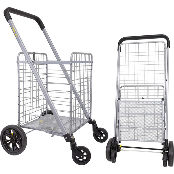 Dbest Products Cruiser Cart Deluxe Silver - Wayfair Canada