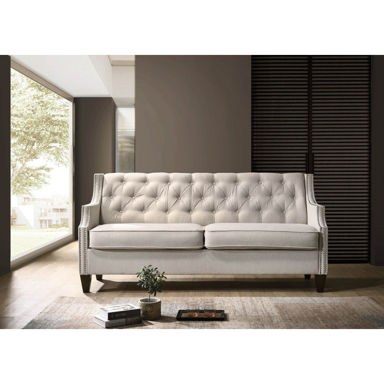 Canora Grey Seneca 77'' Contour Arms Sofa & Reviews | Wayfair