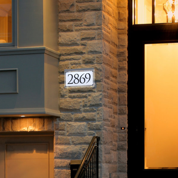 Whitehall Products 1-Line Address Plaque | Wayfair