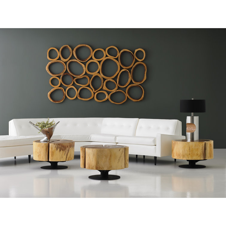 Phillips Collection Clover Chamcha Wood Coffee Table | Perigold