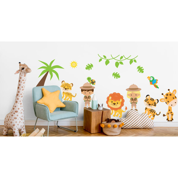 Isabelle & Max Trip to the Savannah Wall Sticker | Wayfair.co.uk