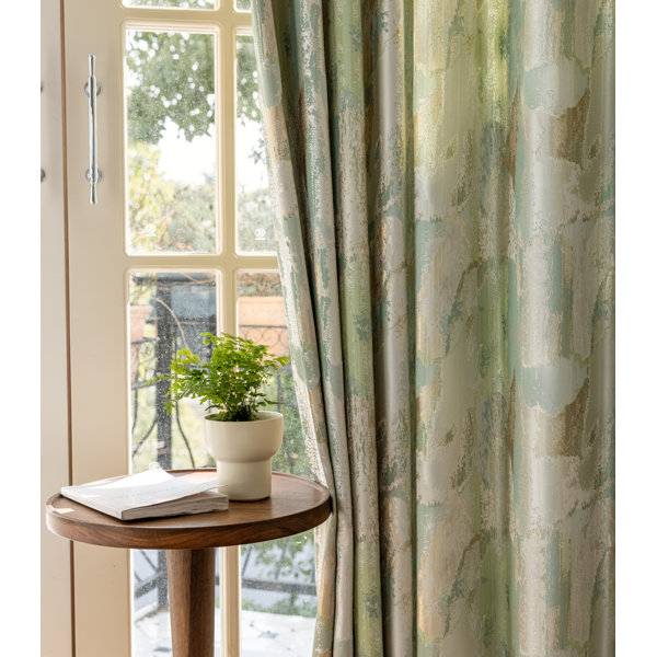 Visionary Home Rayon Room Darkening Curtain Pair | Wayfair