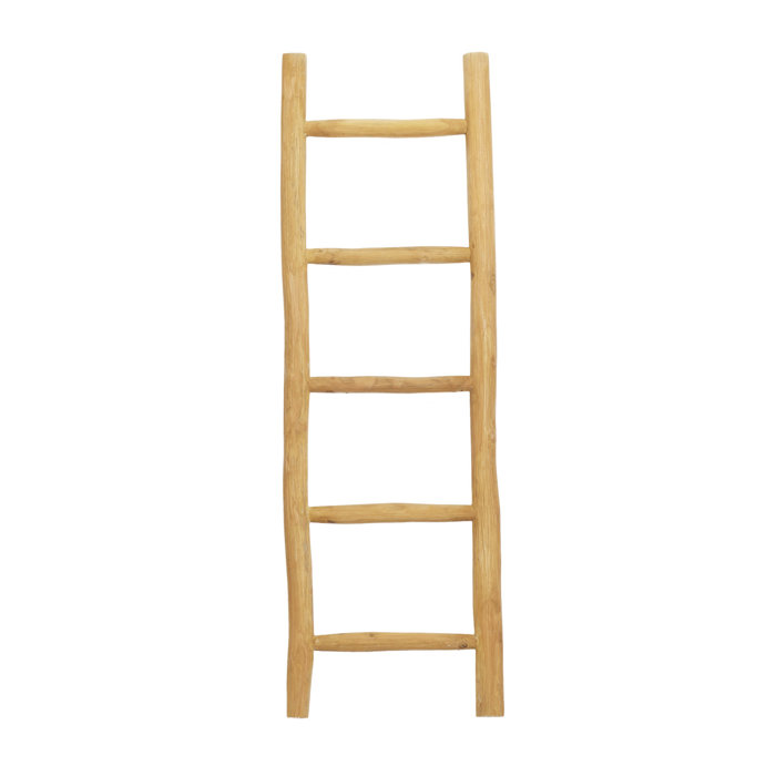 Sand & Stable Melanie 4.92' 4 - Step Wood Ladder Accessory & Reviews ...