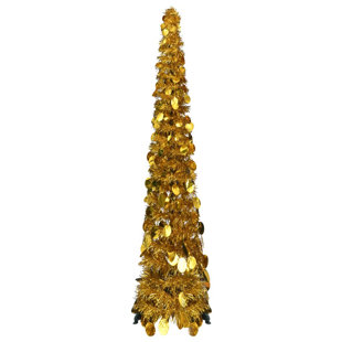 Gold Christmas Trees You'll Love | Wayfair.co.uk