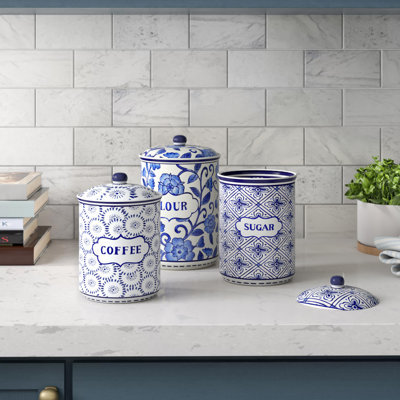 Alcott Hill® 3 Piece Kitchen Canister Set & Reviews | Wayfair