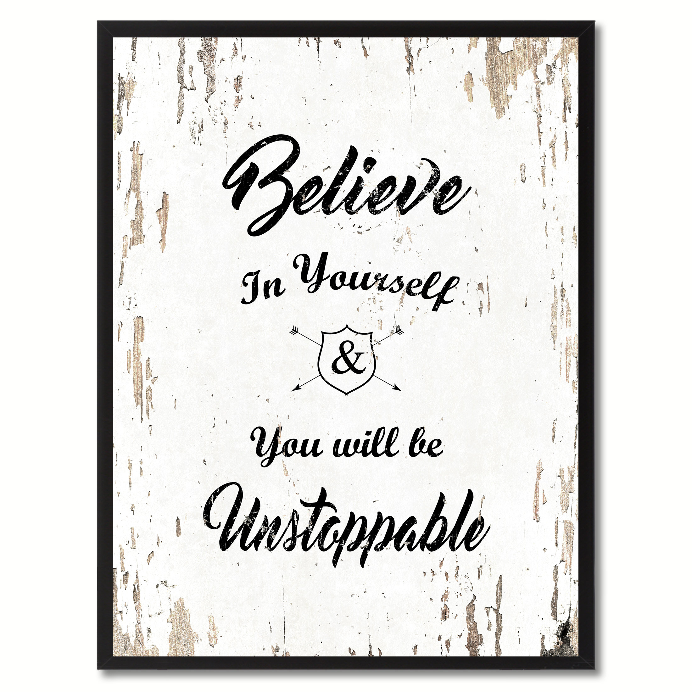 Winston Porter Believe In Yourself & You Will Be Unstoppable - Picture ...
