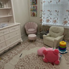 Second Story Home Alana Kids Club Chair and Stool & Reviews | Wayfair