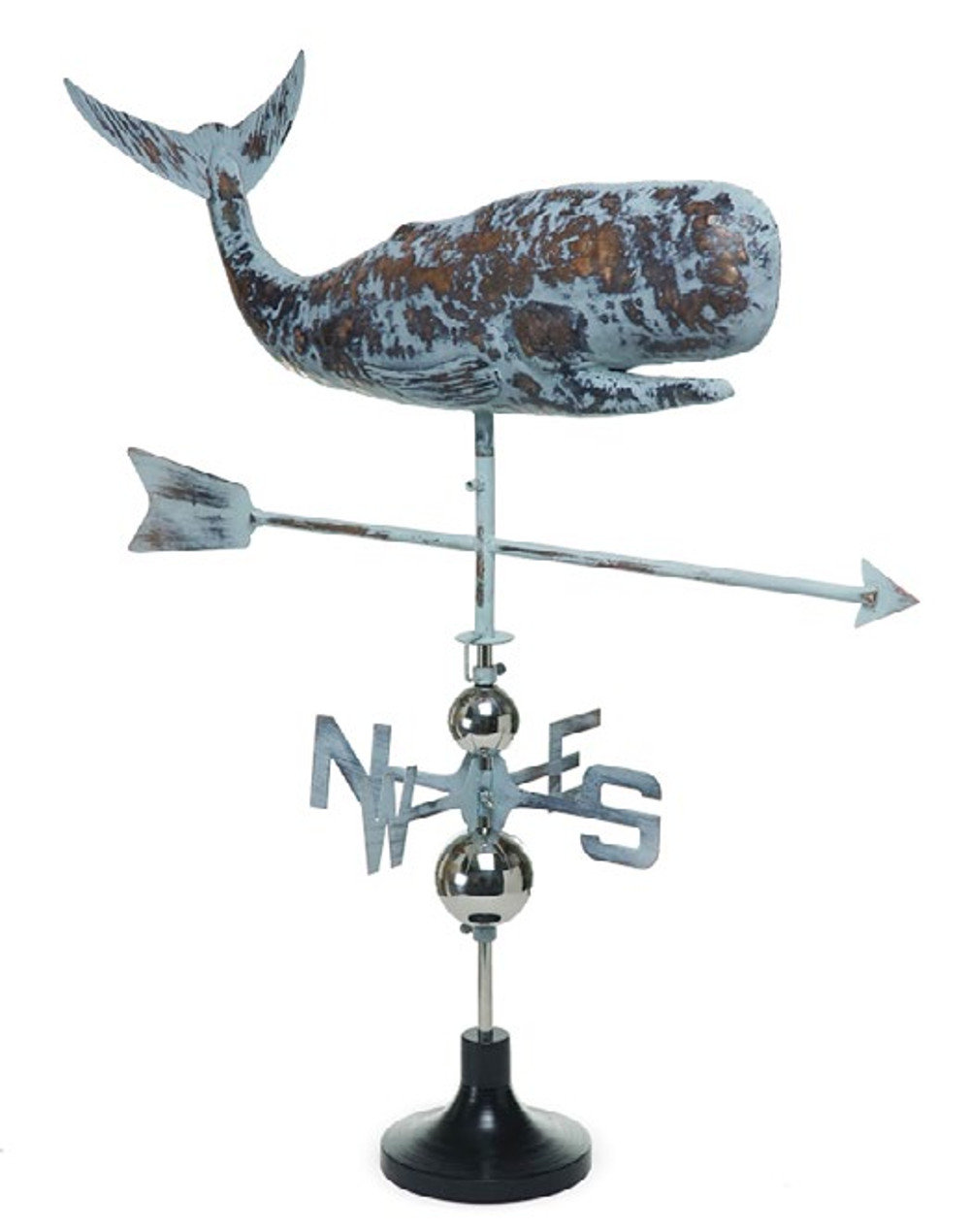 Highland Dunes Pitts Whale Weathervane | Wayfair