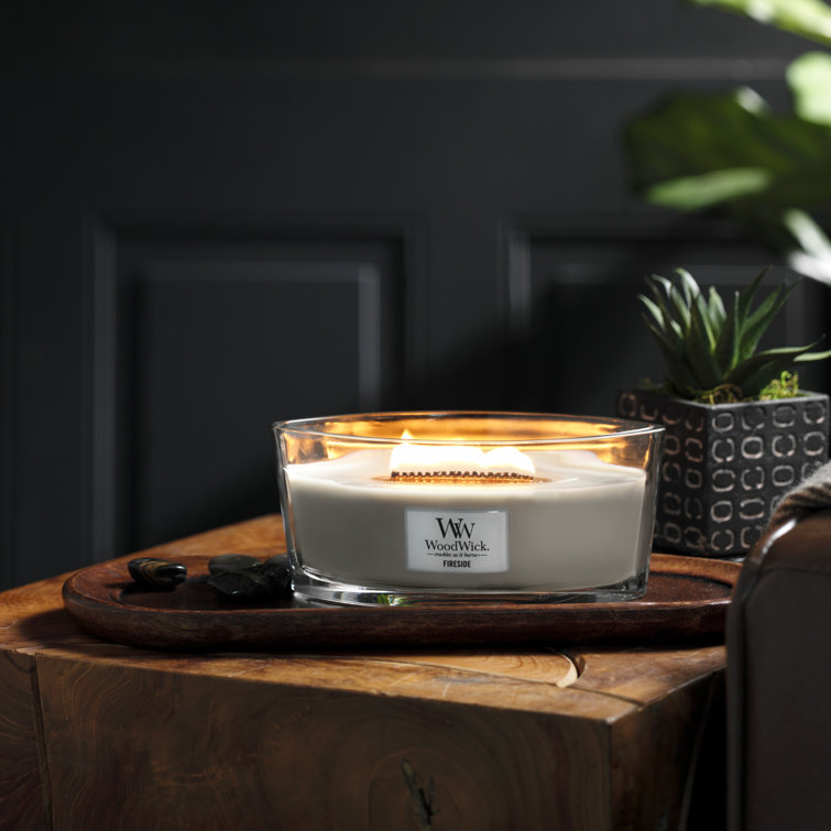 WoodWick Ellipse Fireside Scented Jar Candle & Reviews | Wayfair
