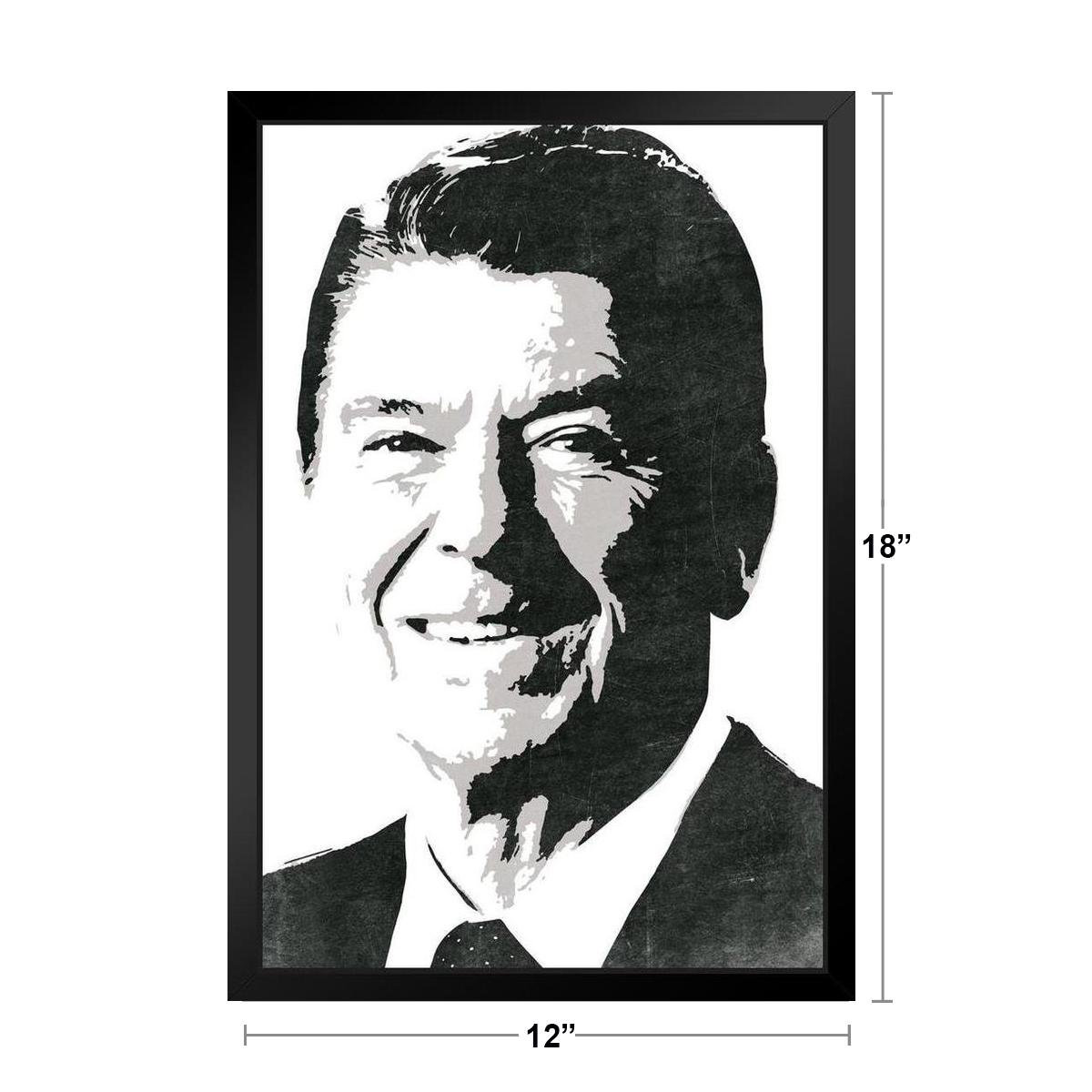Poster Foundry «President Ronald Reagan Pop Art Portrait Republican ...