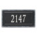 Whitehall Products Gardengate Personalized Grande 1-Line Wall Address ...