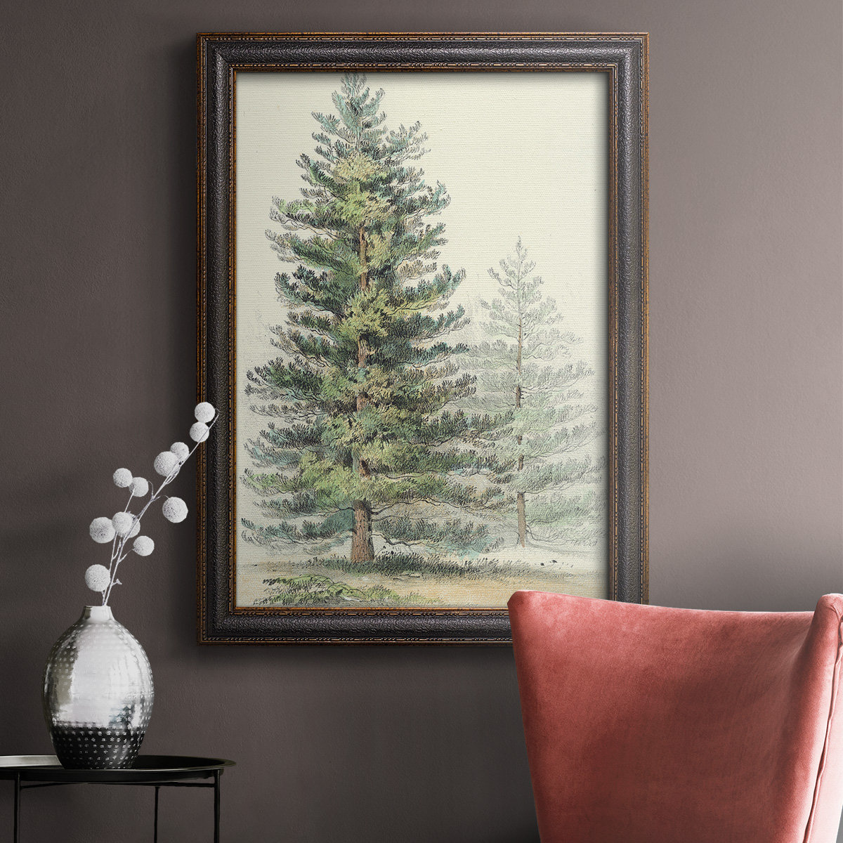 Millwood Pines Majestic Pine I - Single Picture Frame Print on Canvas ...