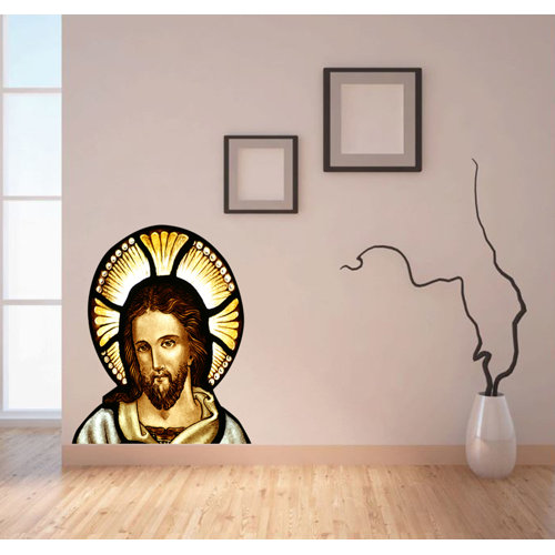 The Holiday Aisle® Jesus Wall Decal, Jesus Wall Sticker, Jesus Wall ...