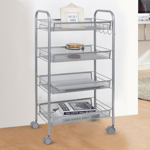 Ktaxon 4 Layers Rolling Utility Cart & Reviews | Wayfair