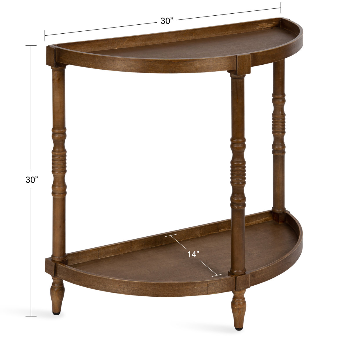 Three Posts™ Bublitz 30'' Console Table & Reviews | Wayfair