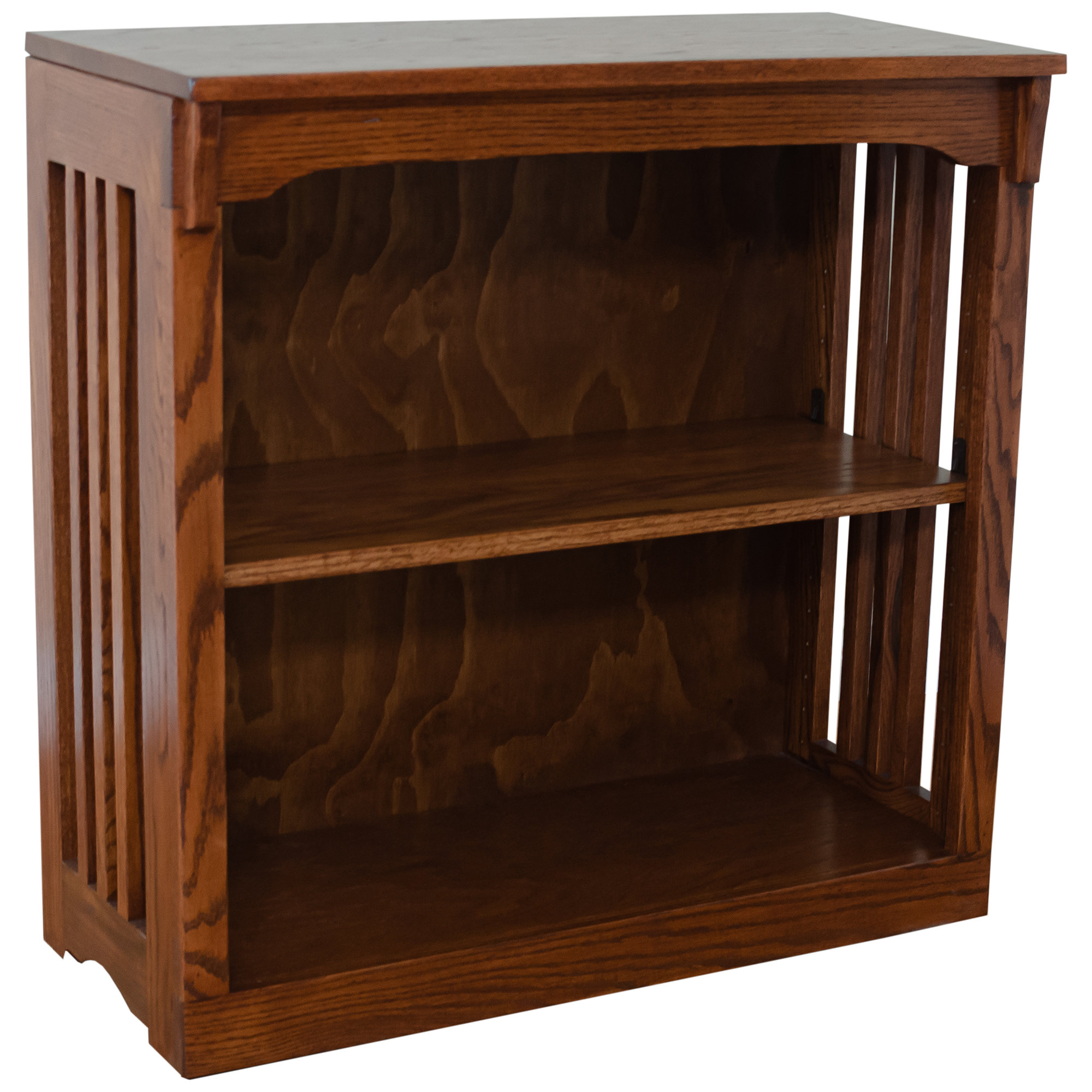 Loon Peak® Condit 30'' H x 30'' W Solid Wood Standard Bookcase ...
