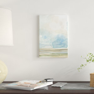 East Urban Home Clouds Over The Marsh I by Jennifer Goldberger ...