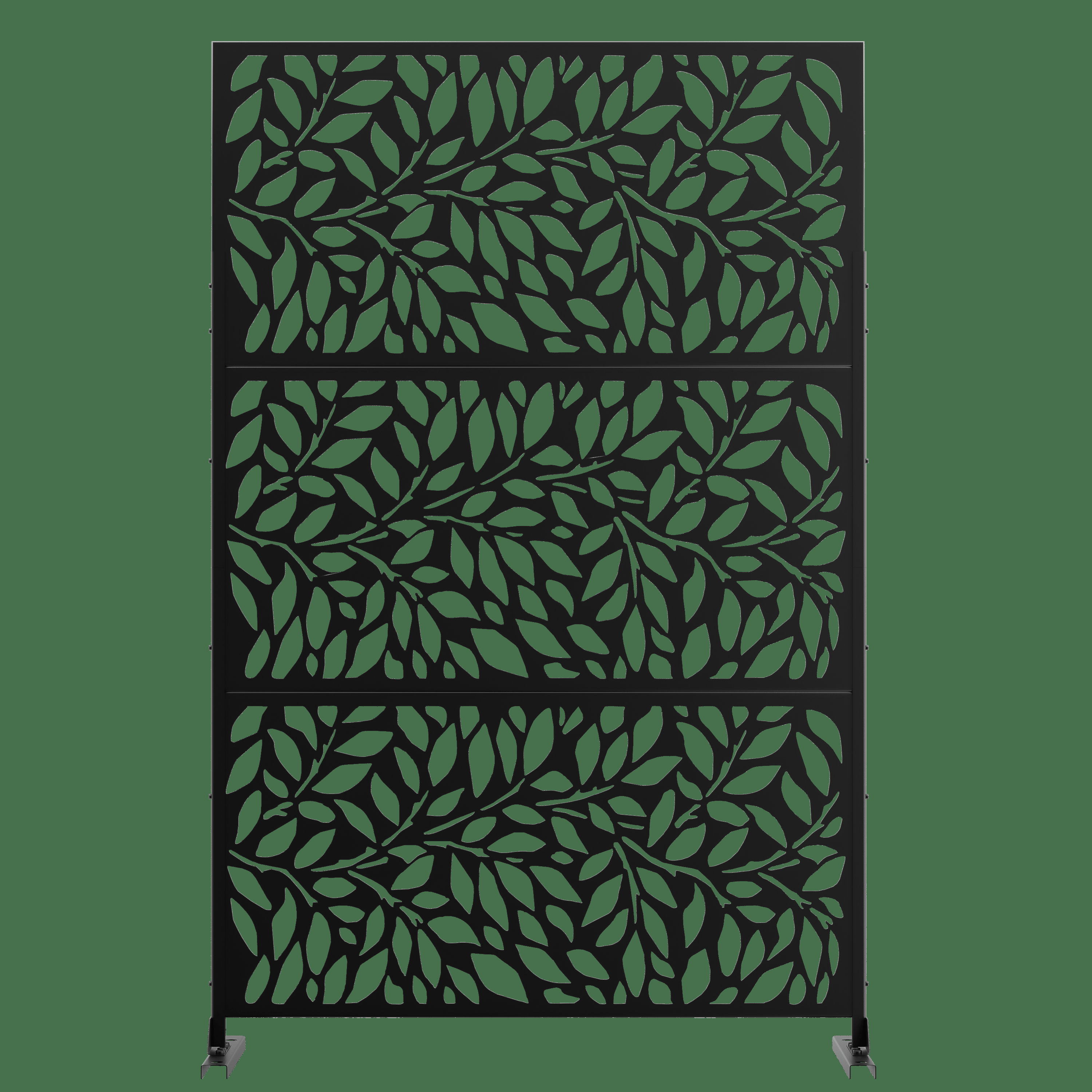Fency 6.5 ft. H x 4 ft. W Privacy Screen Metal Fence Panel | Wayfair