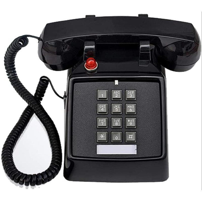 Red Barrel Studio® Telephones Land Line Corded Old School Phone Single ...