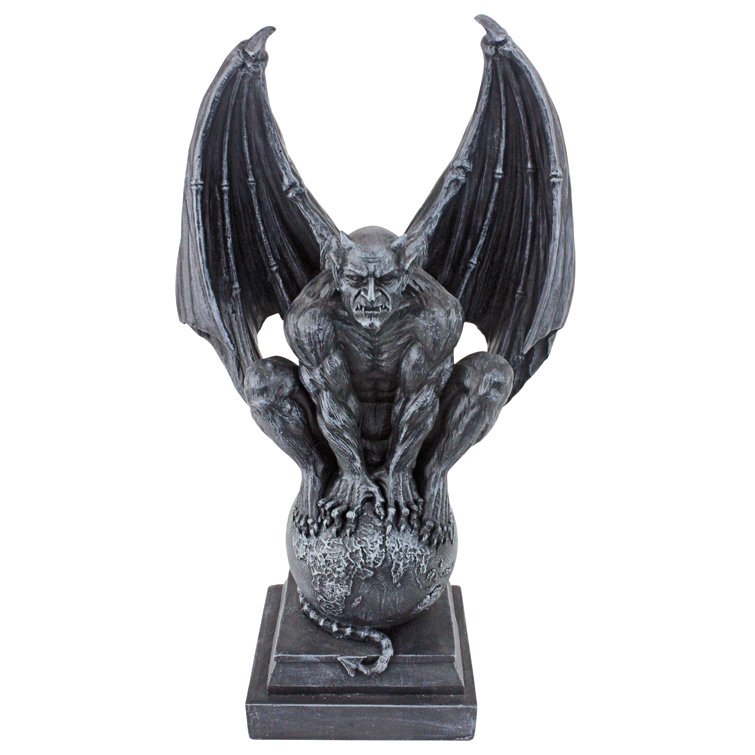 Design Toscano Hellion the Devil Gargoyle Statue & Reviews | Wayfair