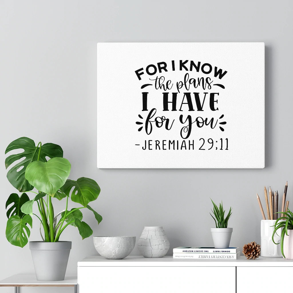 Trinx The Plans I Have Jeremiah 29:11 Christian Wall Art Bible Verse ...