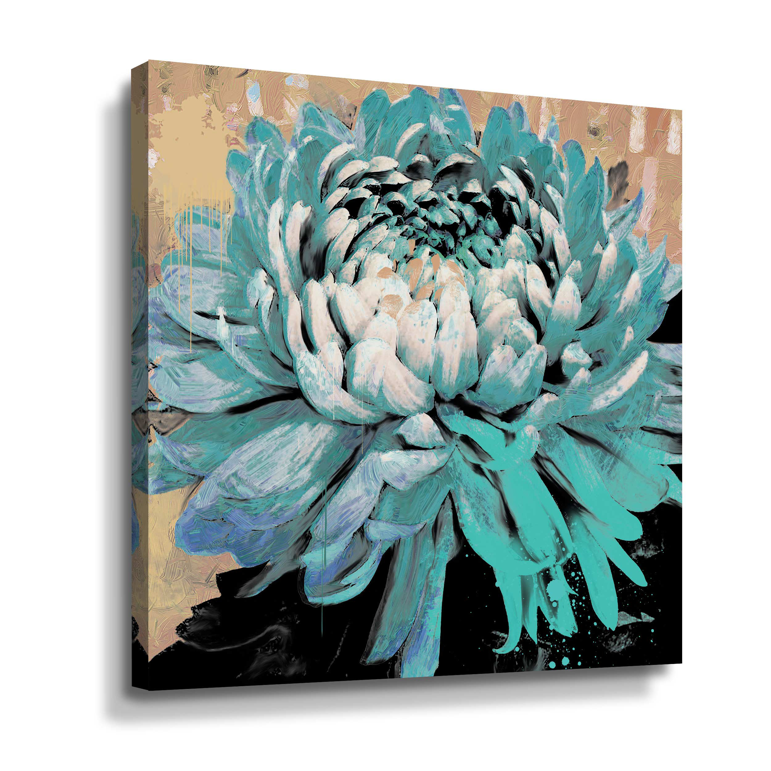 August Grove® Boom Bloom No. 2 Boom Bloom No. 2 - Painting on Canvas ...