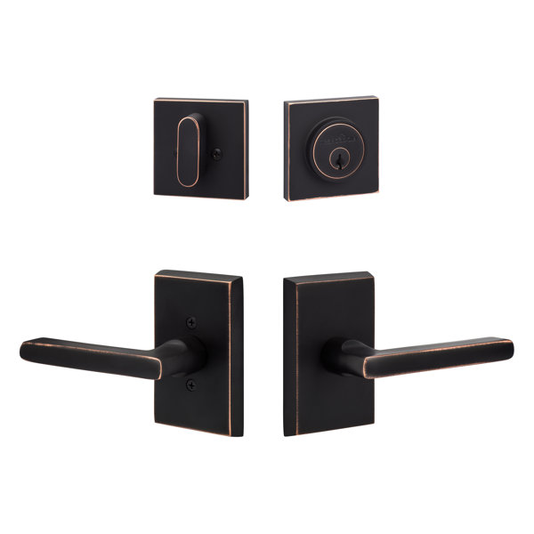Sure-LocHardware Complete Entry Lever Set with Deadbolt & Reviews ...