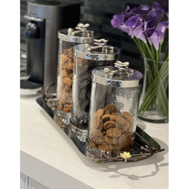 Bayswater Designs Bundle 3 Piece Kitchen Canisters & Storage Jars Set ...